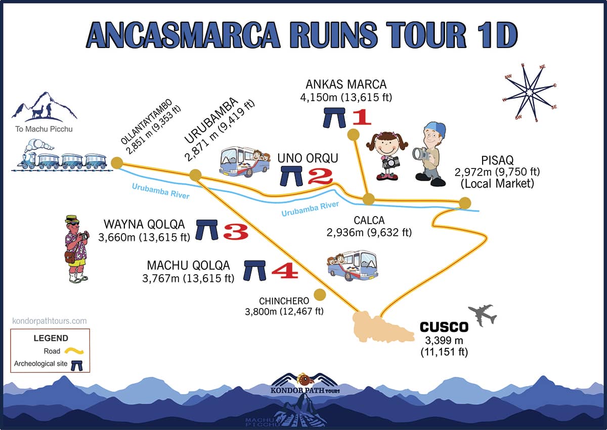 Ancasmarca Ruins Tour Full Day | Ancas Marca Inca Site 1 Day