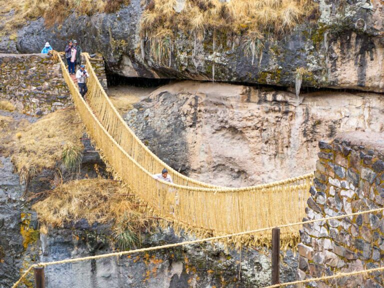 Qeswachaka Inca Rope Bridge Annual Weaving Tradition